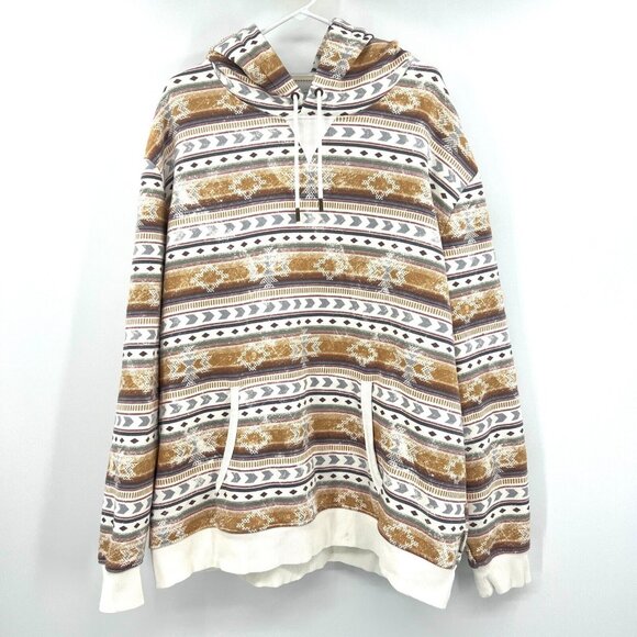 Frye | Shirts | Frye Co Aztec Print Mens Hoodie Sweatshirt Size 3xlt ...
